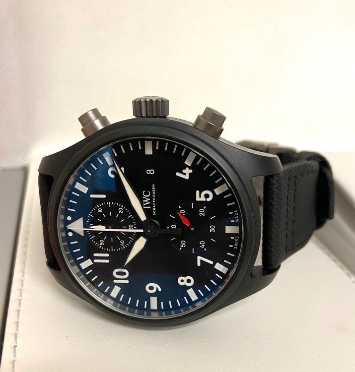 IWC IW389001 PILOT FLYBACK CHRONOGRAPH TOP GUN KERAMIK 44,5 | Kaufen auf Ricardo