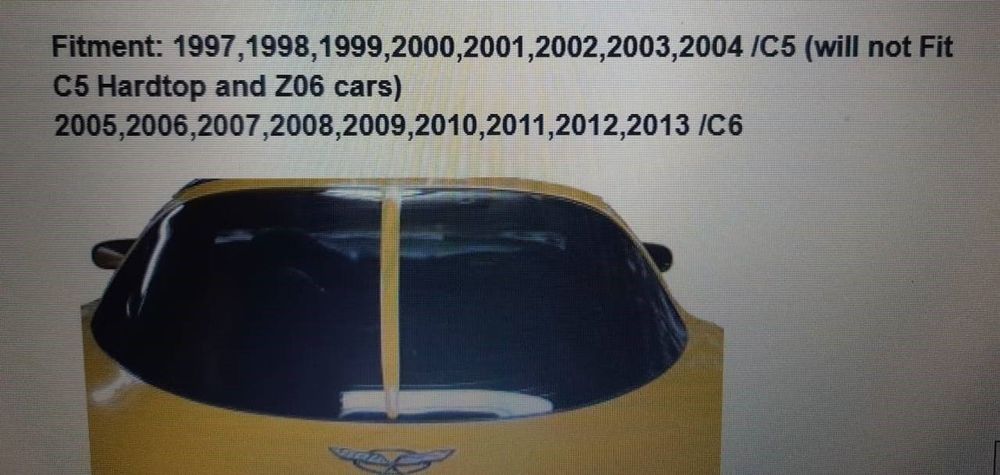 Corvette C5 C6 Split Window (Neu und originalverpackt) in Niedergösgen ...