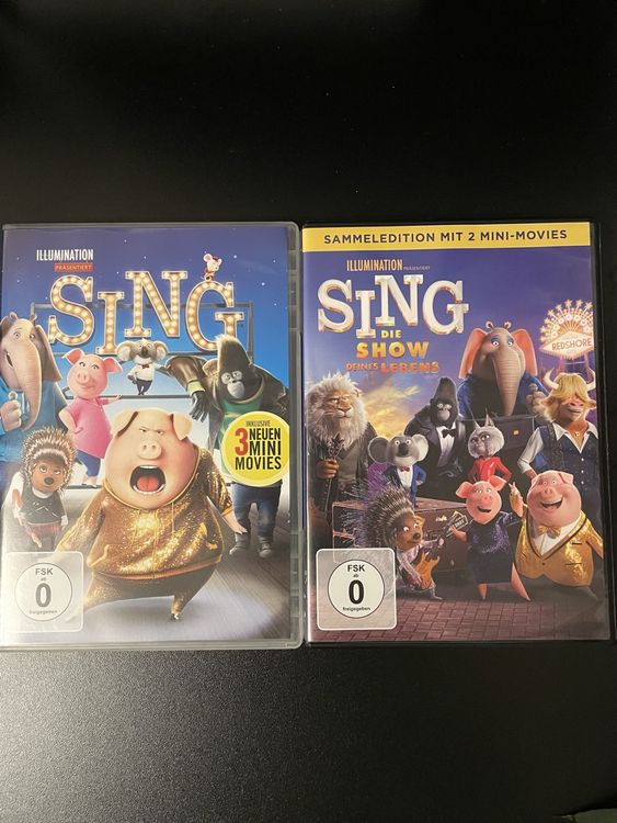 Sing 1 & 2 DVD Neuwertig | Kaufen auf Ricardo