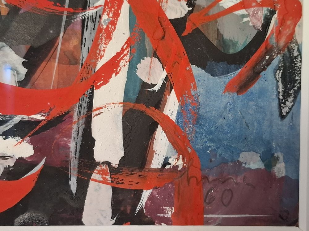 Carl Walter Liner 1960 - Acryl/Mischtechnik auf Papier (Gebraucht) in ...