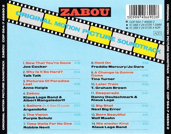 Various – Zabou (Original Motion Picture Soundtrack) (Gebraucht) in ...