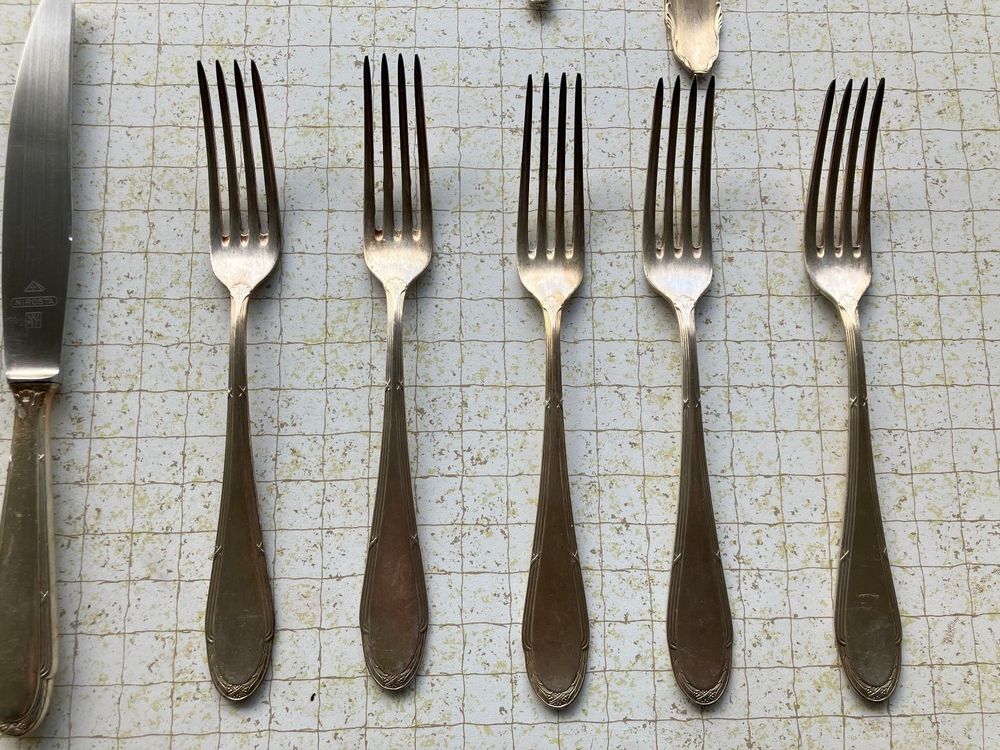 altes Silberbesteck 21 Teile, Nirosta, WMF, Vintage, ab 1.- (Gebraucht ...
