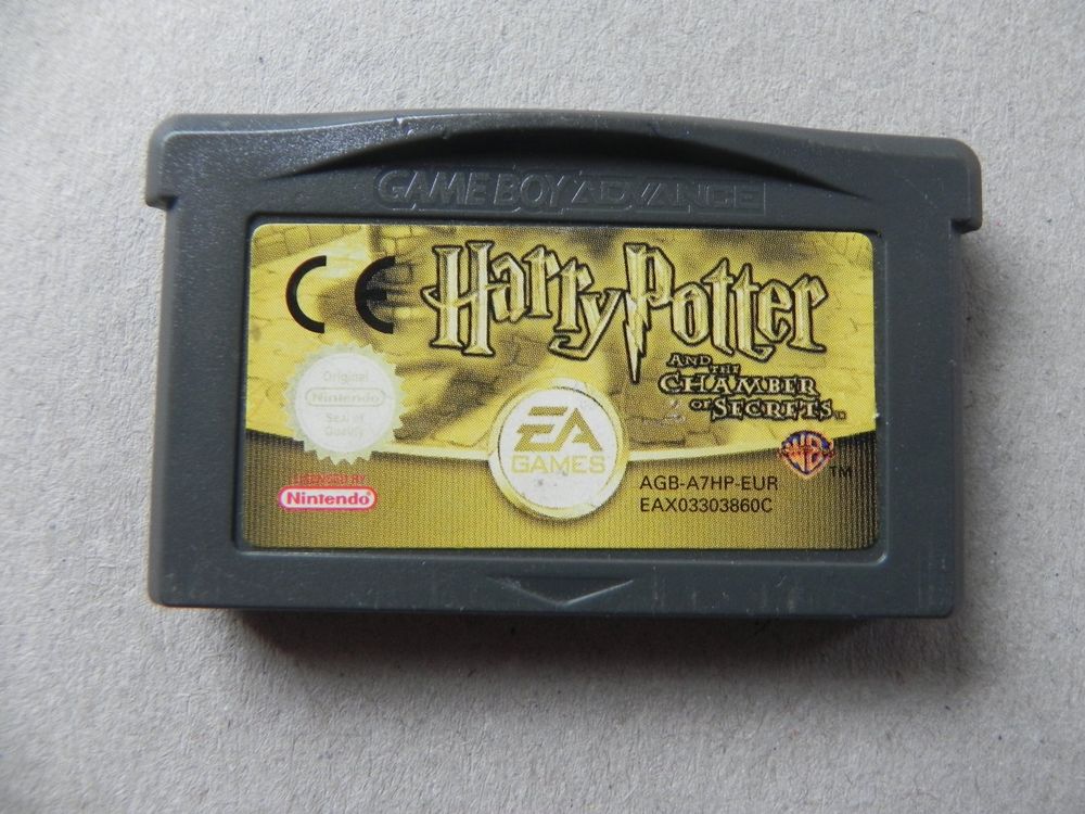 Nintendo Gamboy Advance Game Harry Potter Champer of Secrets (Gebraucht ...