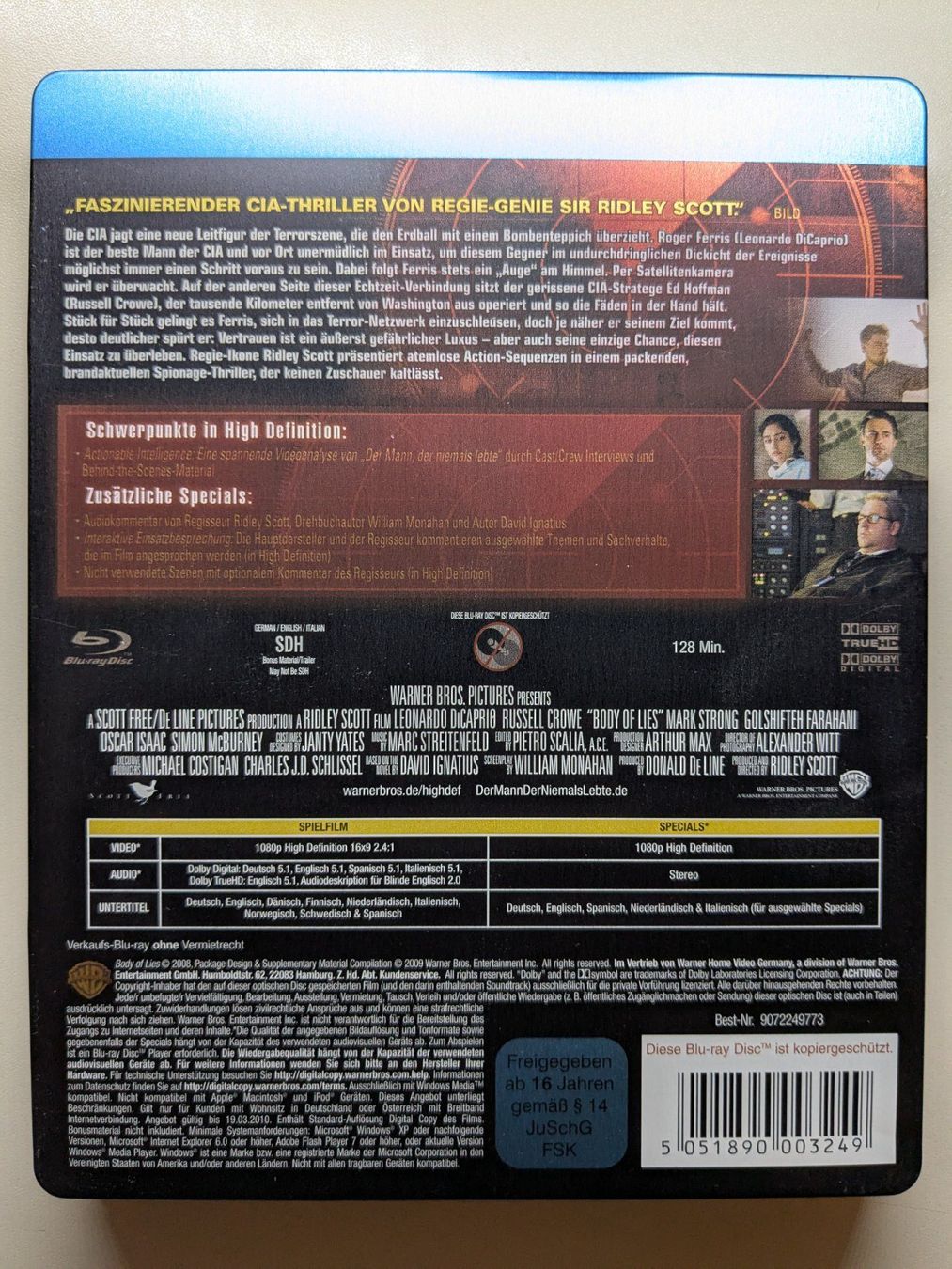 Der Mann, der niemals lebte [Steelbook/Blu-ray] (Gebraucht) in Port für ...