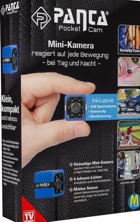 PANTA Mini-Kamera High Definition 1280x720p / Wie neu. | Kaufen auf Ricardo