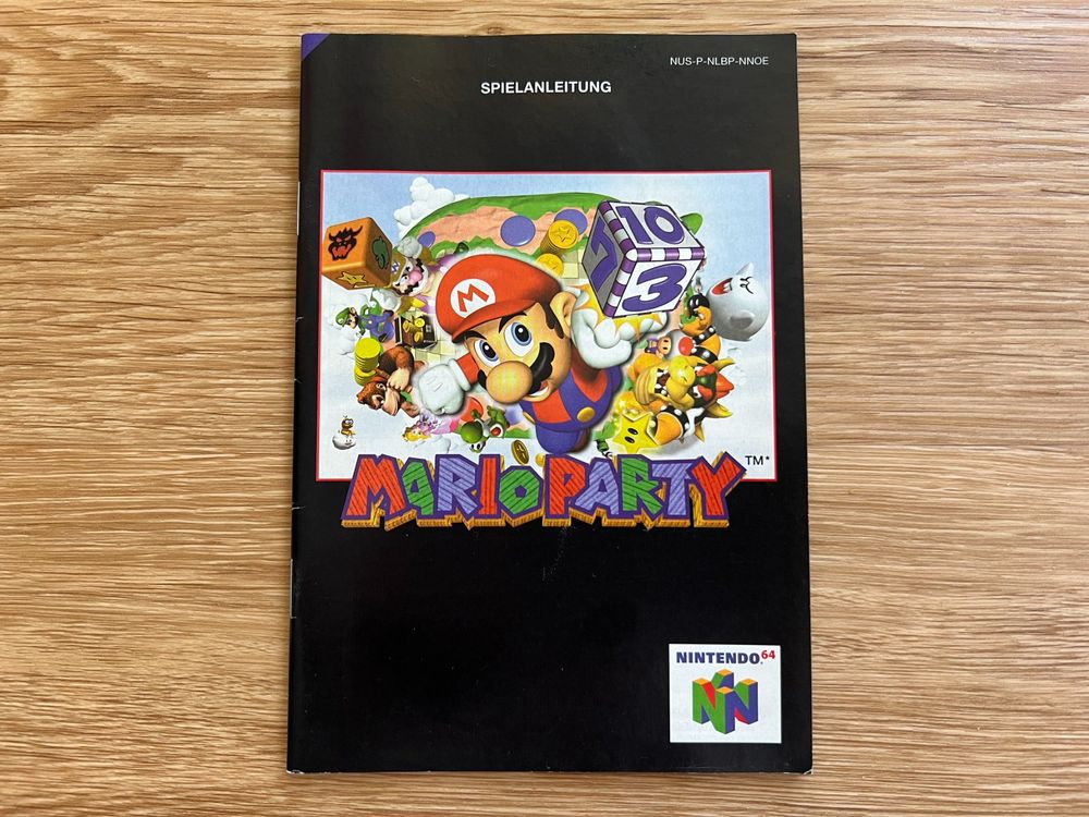 Mario Party (1) Spielanleitung für Nintendo 64 ***TOP*** | Kaufen auf ...