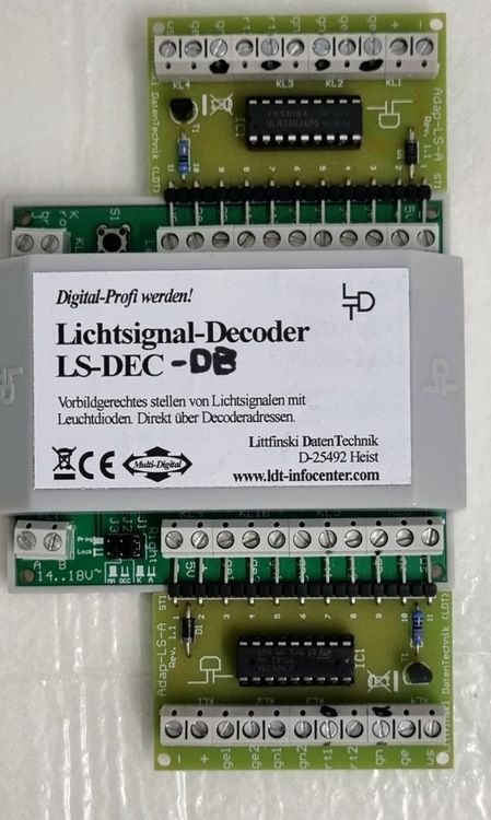 Lichtsignal-Dekoder für SBB/DB-Signale Littfinski LS-DEC-DB (Neu (gemäss Beschreibung)) in ...