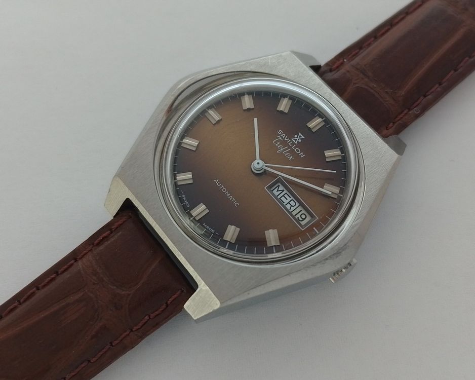 Savillon - Automatik Kaliber AS 2066 - Herrenuhr - Vintage (Gebraucht ...