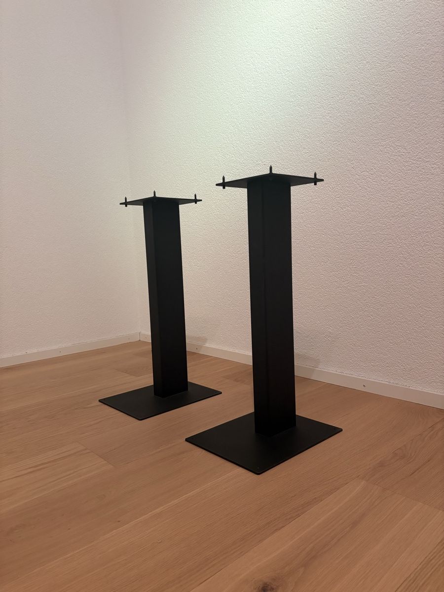 Design Lautsprecher Metall-Standfuss for Piega, Revox, B&W (Gebraucht ...