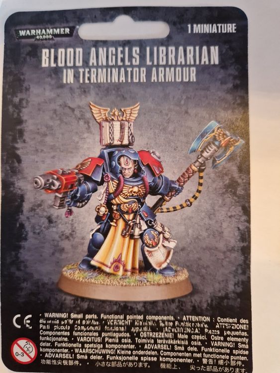 Warhammer 40000 / 40k Blood Angels Librarian Terminator | Kaufen auf ...