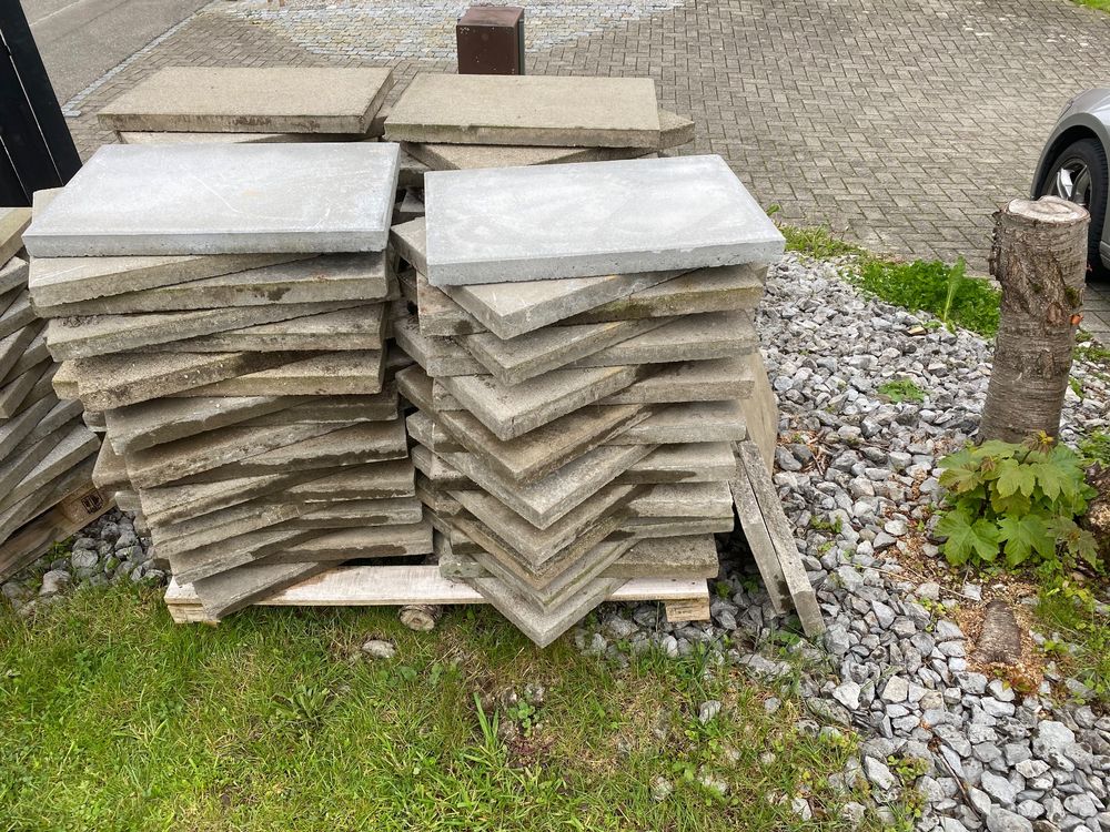 Terrassenplatten / Gartenplatten (Gebraucht) in für CHF 153 – nur ...