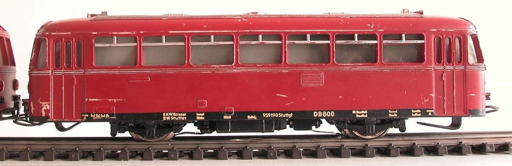 Märklin Schienenbus mit Beiwagen DB800/ DB800B Spur H0 (Gebraucht) in ...