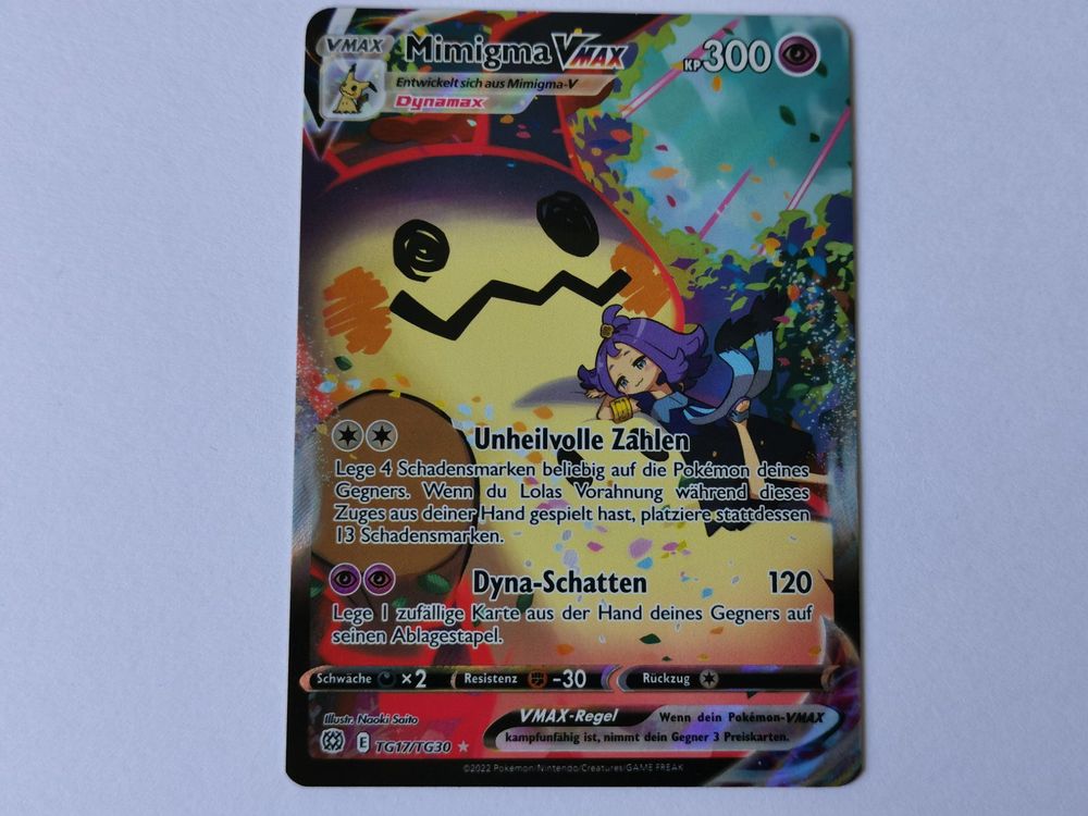 Pokemon Mimigma VMAX TG17/TG30 Strahlende Sterne (Gebraucht) in Uznach für CHF 10.6 – mit ...