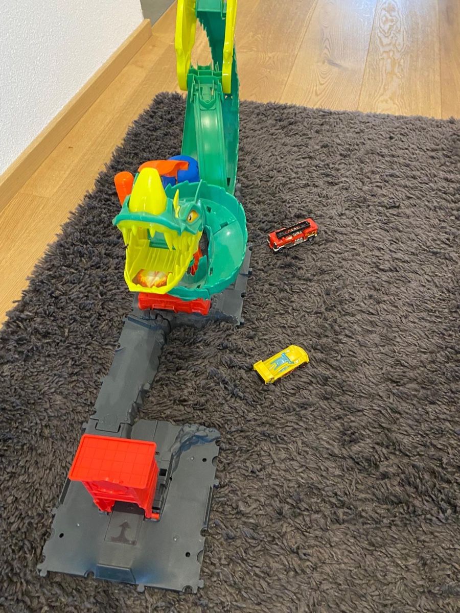 Hot Wheels City Drachenangriff Spielset - Top Zustand! (55) (Neu ...
