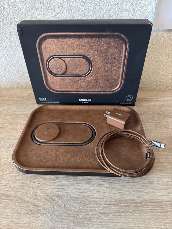 COURANT MAG:3 Classics Magnetic Wireless Charging Tray (Neu (gemäss ...