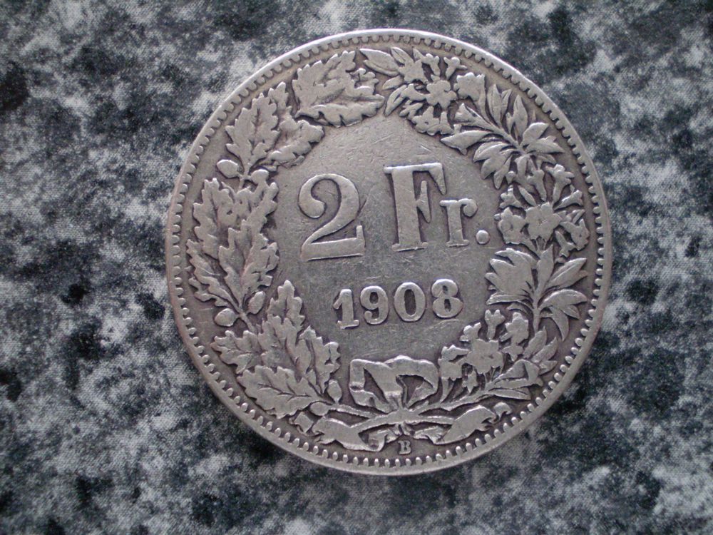 2 Fr.1908 !!! sehr Rar !!! ab 1.- !!! (Gebraucht) in Dierikon für CHF 8 – mit Lieferung auf ...
