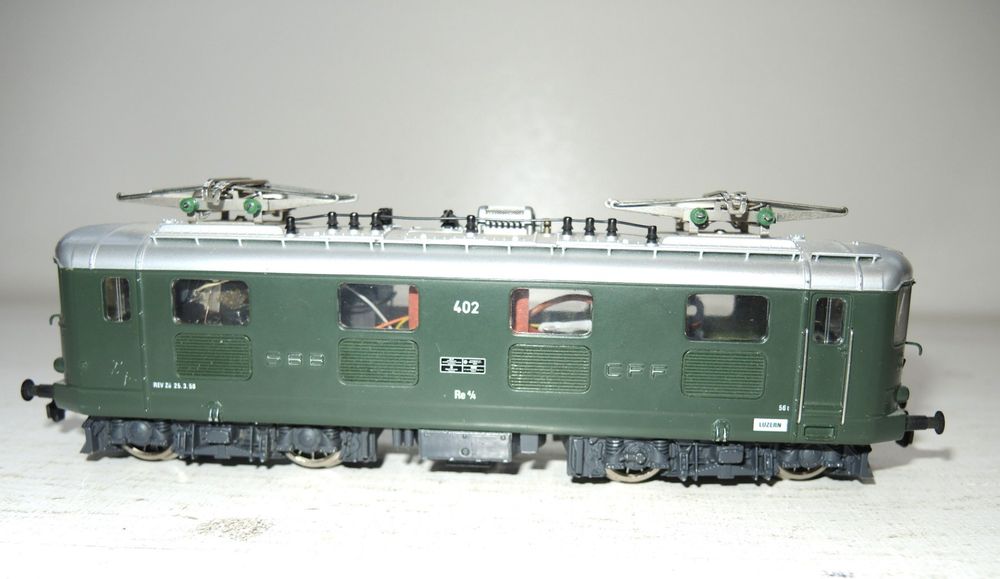 SBB HAG Elektrolok Re 4/4 "402" Luzern", Digital Railcom | Kaufen auf Ricardo