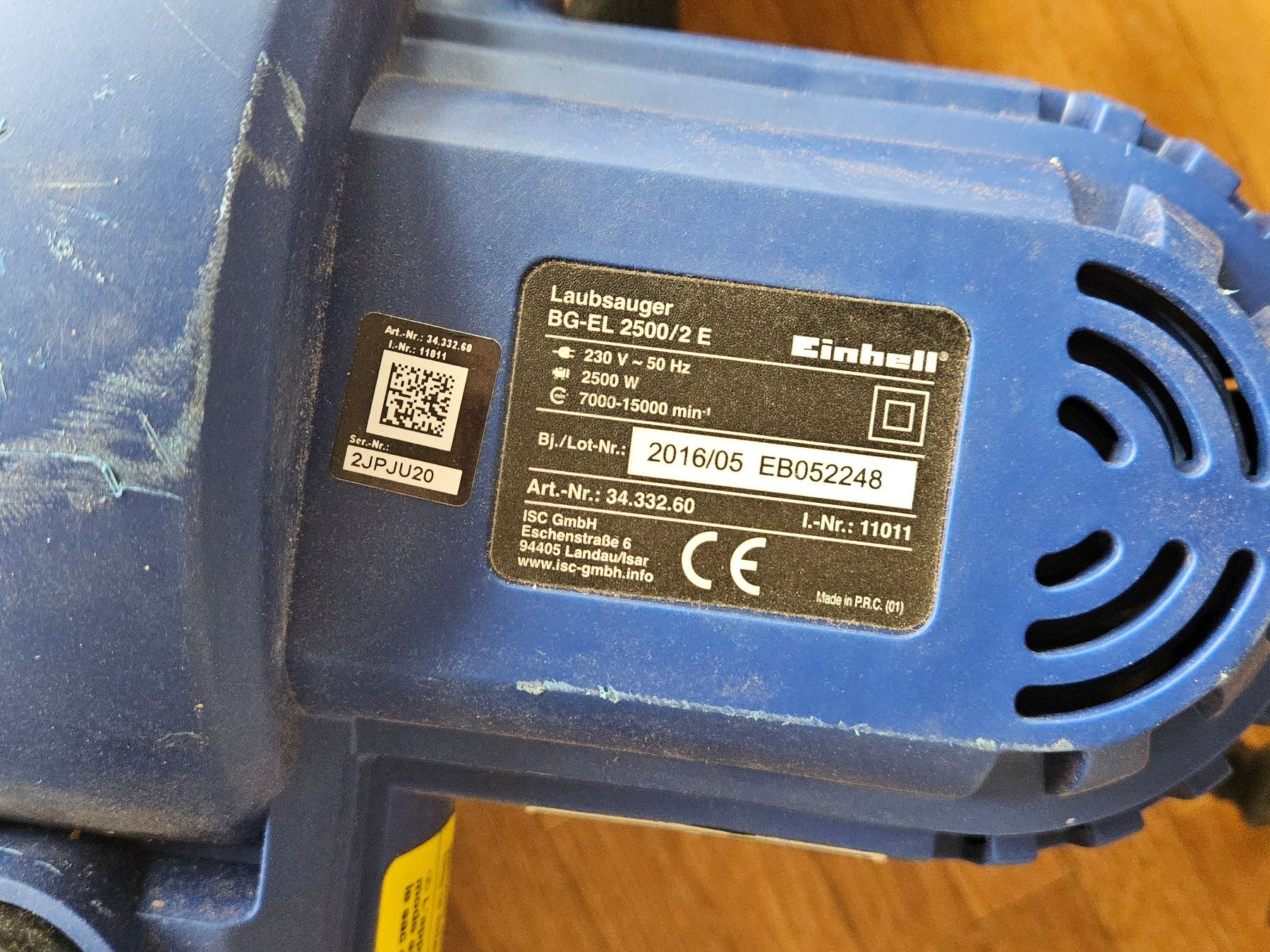 Einhell Laubsauger Laubbläser BG-EL 25002 E (Gebraucht) in Oensingen ...