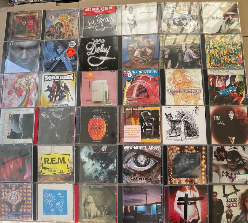 CA. 800 CD's ROCK, POP, HARDROCK, PUNK ETC. | Kaufen auf Ricardo