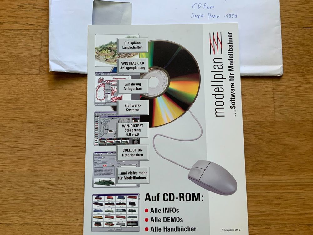Modelleisenbahn / modellplan Demo CD-Rom | Kaufen auf Ricardo