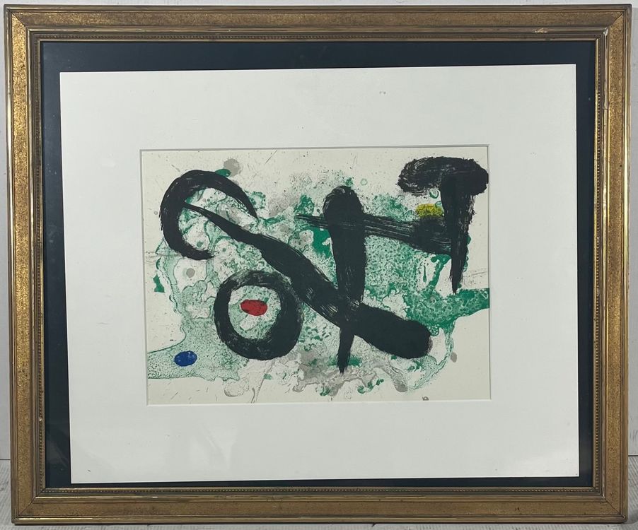 Joan Miró (1893-1983) Grosse Abstrakte Lithographie (Gebraucht) in Root für CHF 34 – nur ...