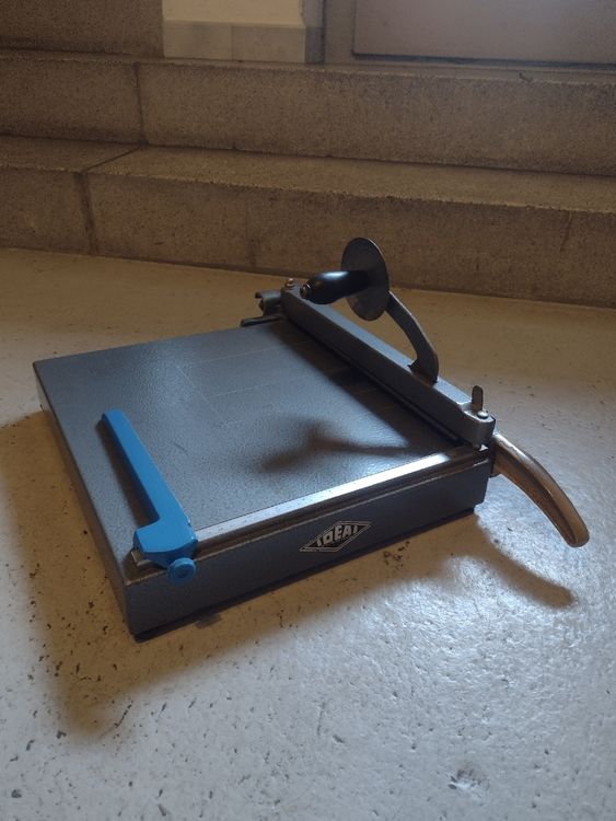 Vintage IDEAL Paper Cutter, Made in Western Germany - Zürich (Gebraucht ...