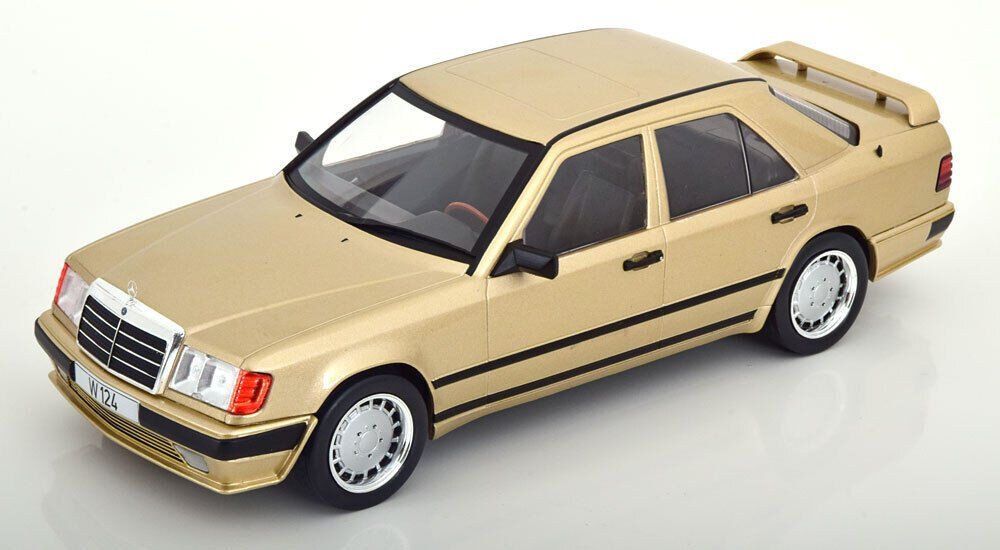 Mercedes W124 Tuning 1986 beige metallic Modellauto 1:18 MCG (Neu und ...