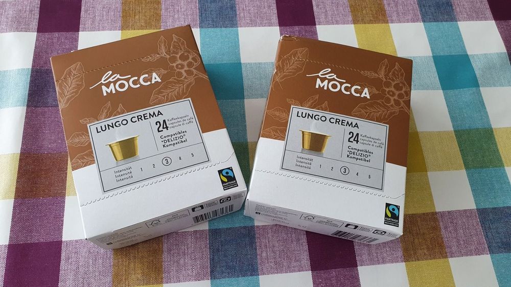 La Mocca, Lungo Crema - 48 Kaffeekapseln, Delizio Kompatibel (Neu und ...