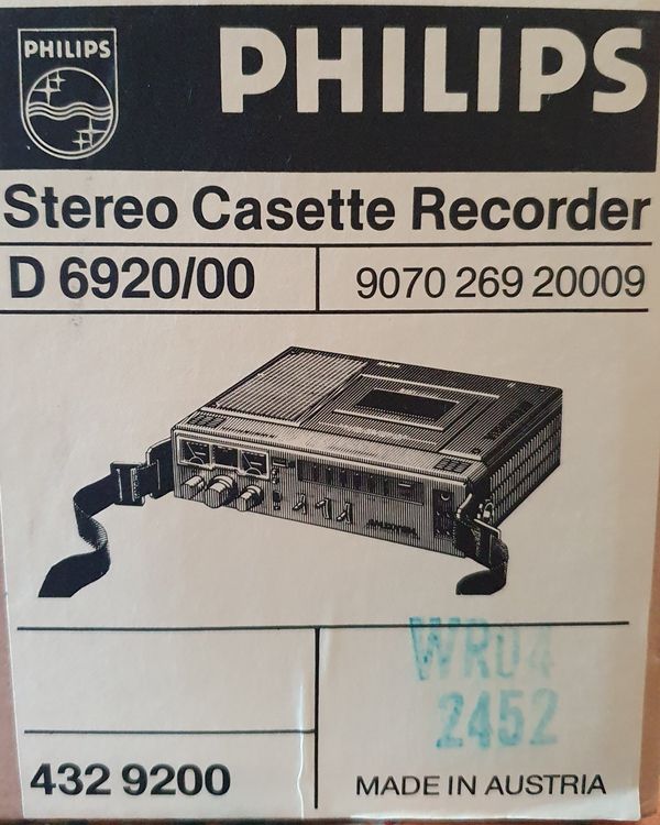 Portable Stereo Cassette Recorder - zur Dia-Vertonung | Kaufen auf Ricardo