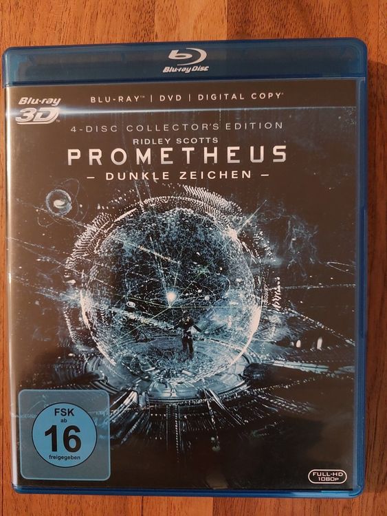 Blu Ray 3D & 2D & DVD - Prometheus (D'occasion) à Rheinfelden pour CHF 4.8 – avec livraison ...