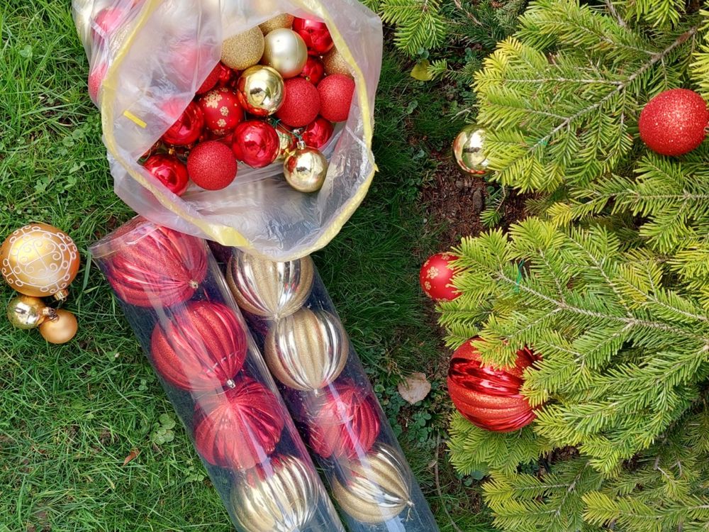 Weihnachtskugeln Gro Fur Auen