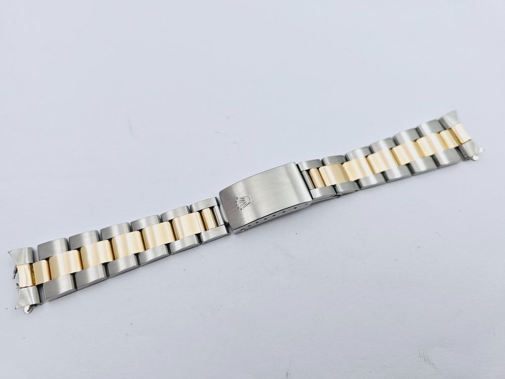Rolex Oyster Band 78353 18 End Link 457 B Stahl/Gold 19mm (Gebraucht ...