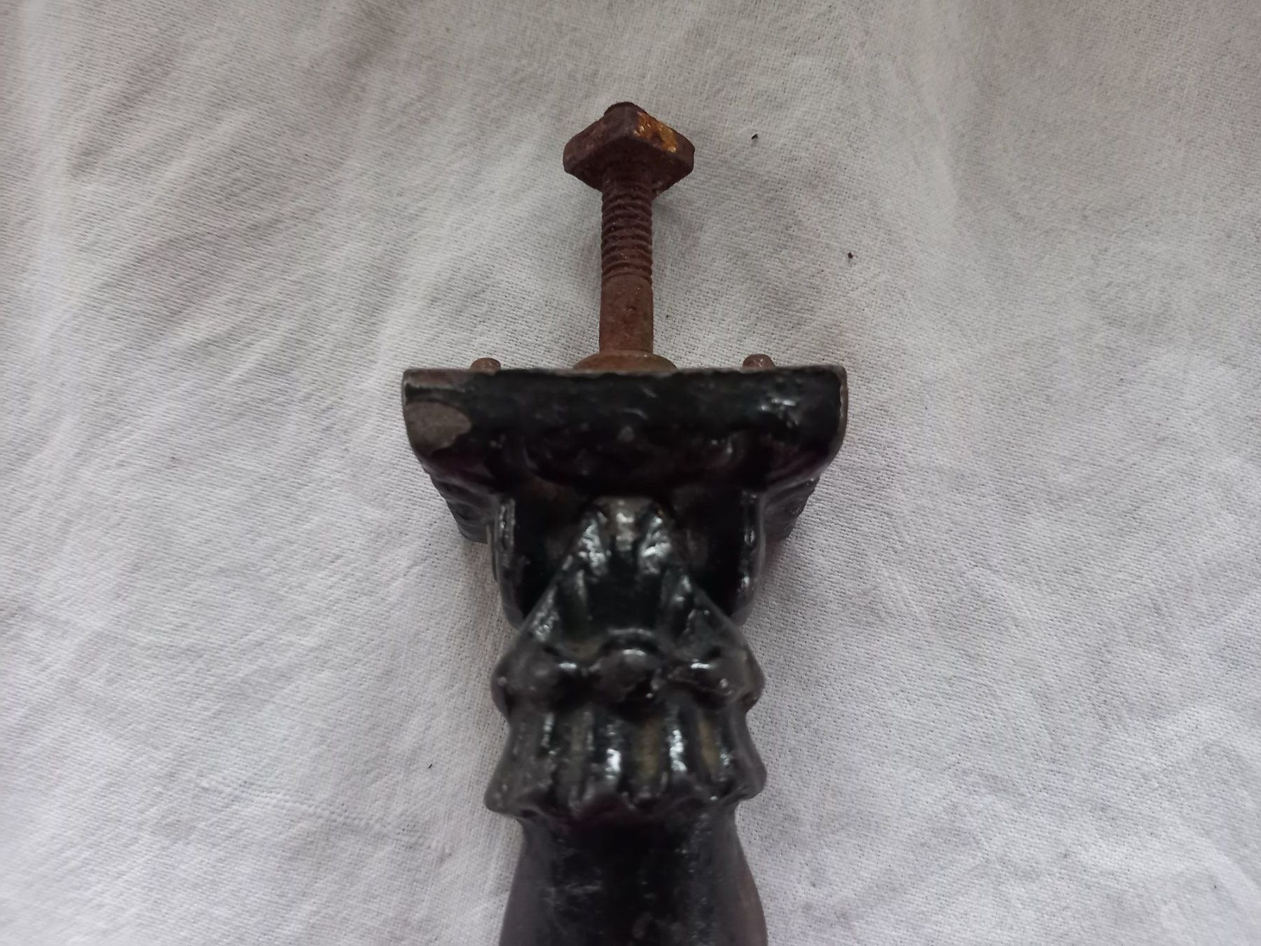 Heurtoir ancien en fonte pour porte d'entrée (D'occasion) à Rossens FR ...