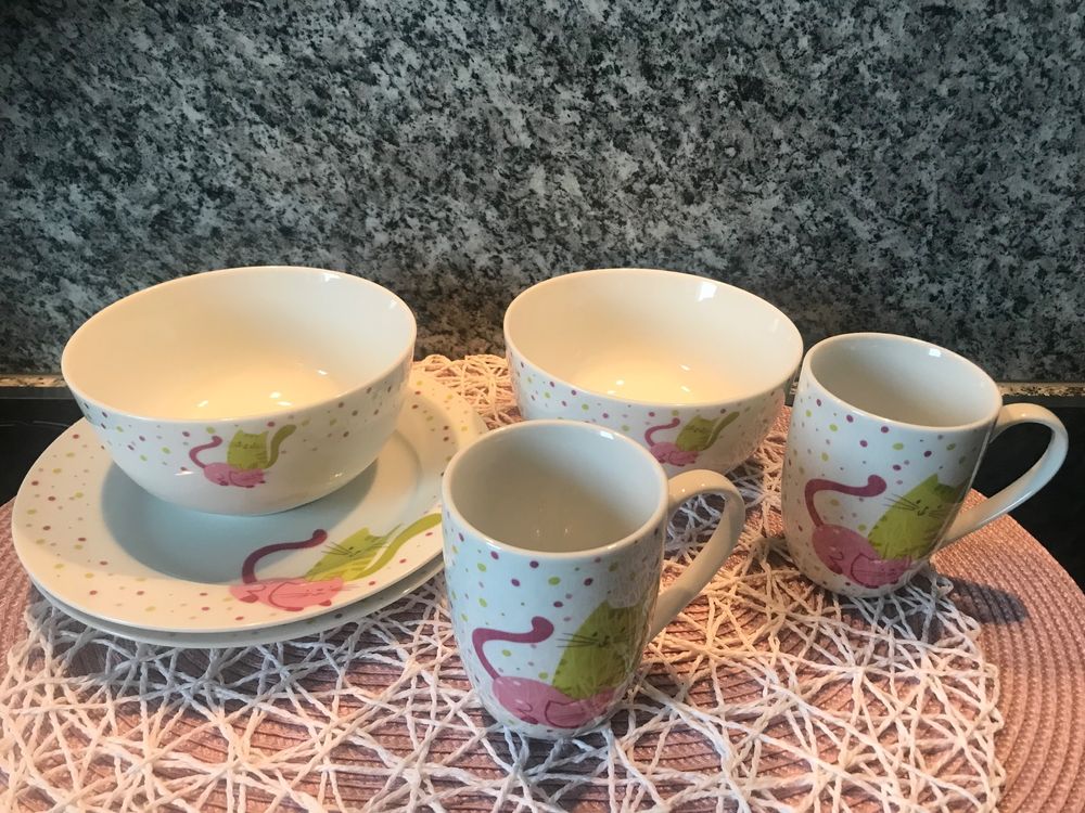 Geschirrset für Kinder (Neu (gemäss Beschreibung)) in Mels für CHF 13 ...