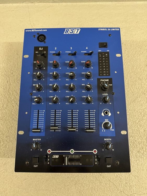 Mischpult, 4 Kanal Mixer BST Symbol 26 Limited | Kaufen auf Ricardo