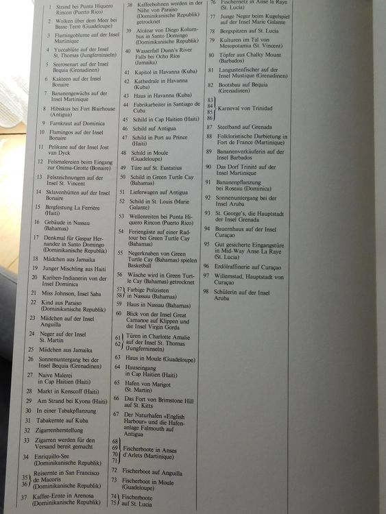 Karibische Inseln, Silva-Verlag, 1981, wie neu! (Neu (gemäss ...