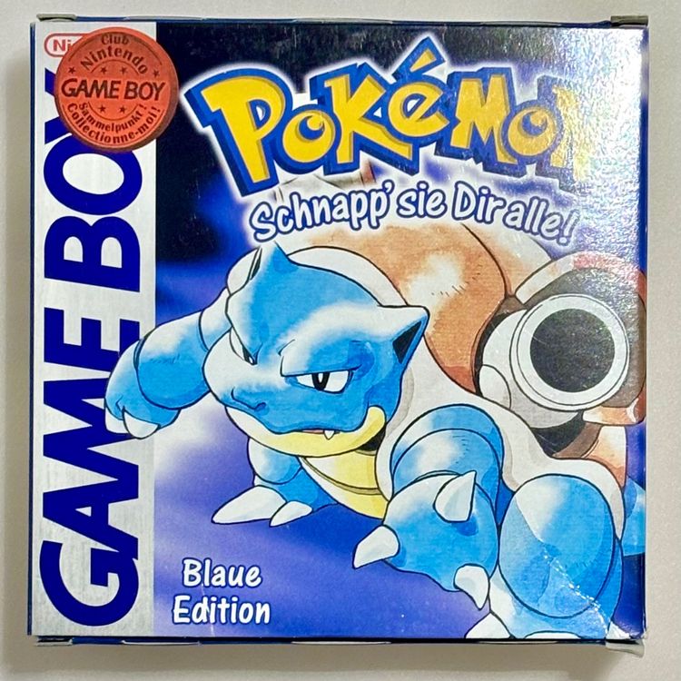 Schachtel zu Pokémon Blue Edition - Nintendo Gameboy | Kaufen auf Ricardo