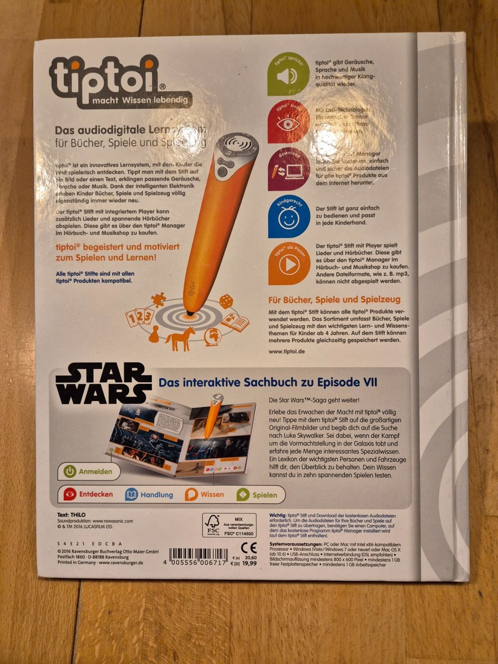 Tiptoi Star Wars Episode VII - Das Erwachen der Macht- Buch (Gebraucht ...