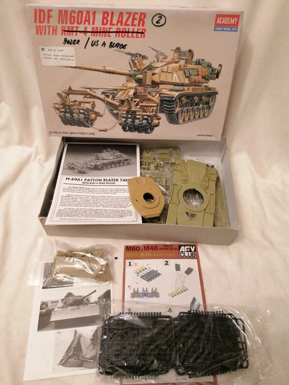 Academy M60A1 IDF + AFV Club Kette + Verlinden Dozer Blade | Kaufen auf ...
