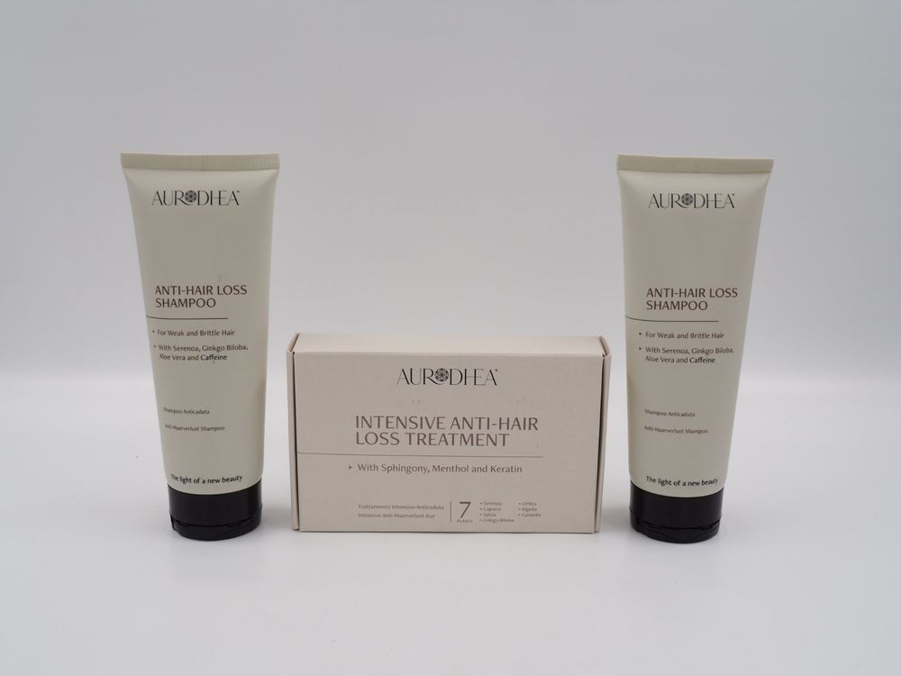 AURODHEA Anti Hair Loss Shampoo + Treatment (24010645) (Neu und ...
