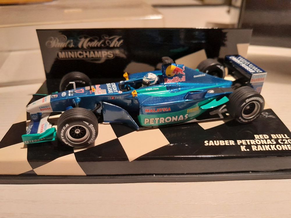 Sauber C20 2001 (Raikkonen) Minichamps 1:43 N° 400 010017 (Neu und ...
