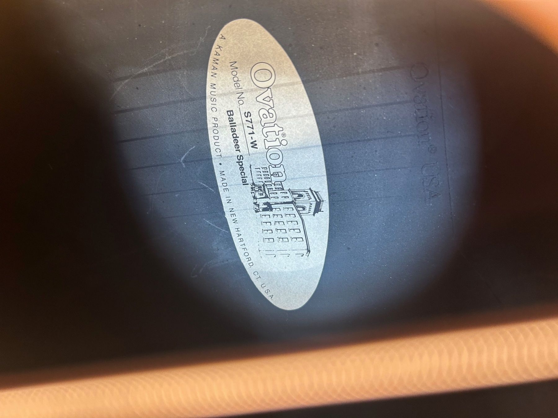 Ovation Balladeer S771-W made in USA (Gebraucht) in Oberbalm für CHF ...