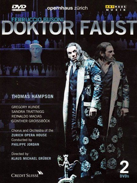 F. Busoni, "Doktor Faust", Opernhaus Zürich, Hampson, 2 DVD (Neu ...
