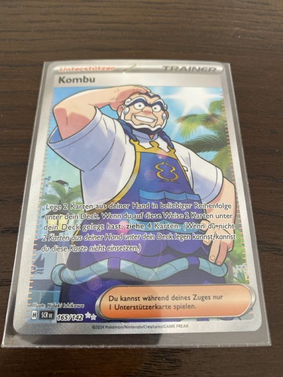 Kombu Trainer - Pokemon Karte (Neu (gemäss Beschreibung)) in Flawil für ...