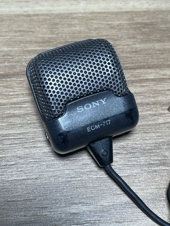 Micro Sony ECM-717 (Défectueux) à Aumont pour CHF 1 – avec livraison ...