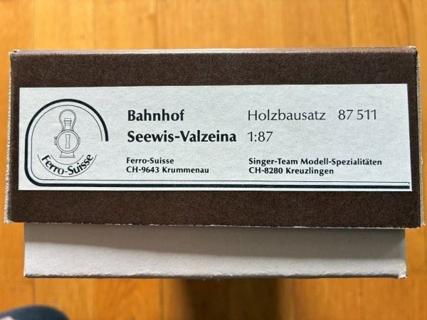 Bahnhof Seewis-Valzeina RhB 1:87 Bestell Nummer: 87 511 Bemo (Neu und ...