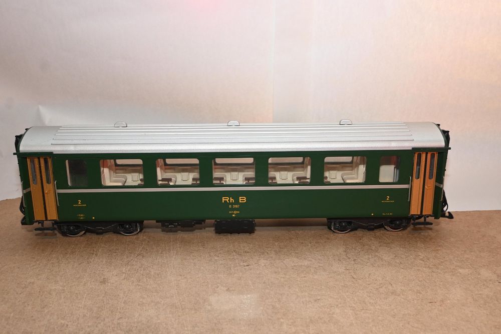 RhB B 3167 LGB Spur G mit OVP nur Indor Betrieb (Gebraucht) in Laupen ZH für CHF 256 – mit ...