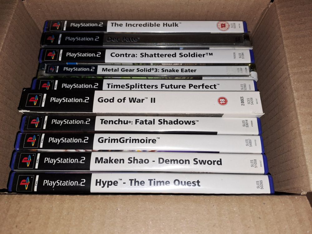 10 Playstation 2 Action Spiele - Bundle - alle komplett (Gebraucht) in ...