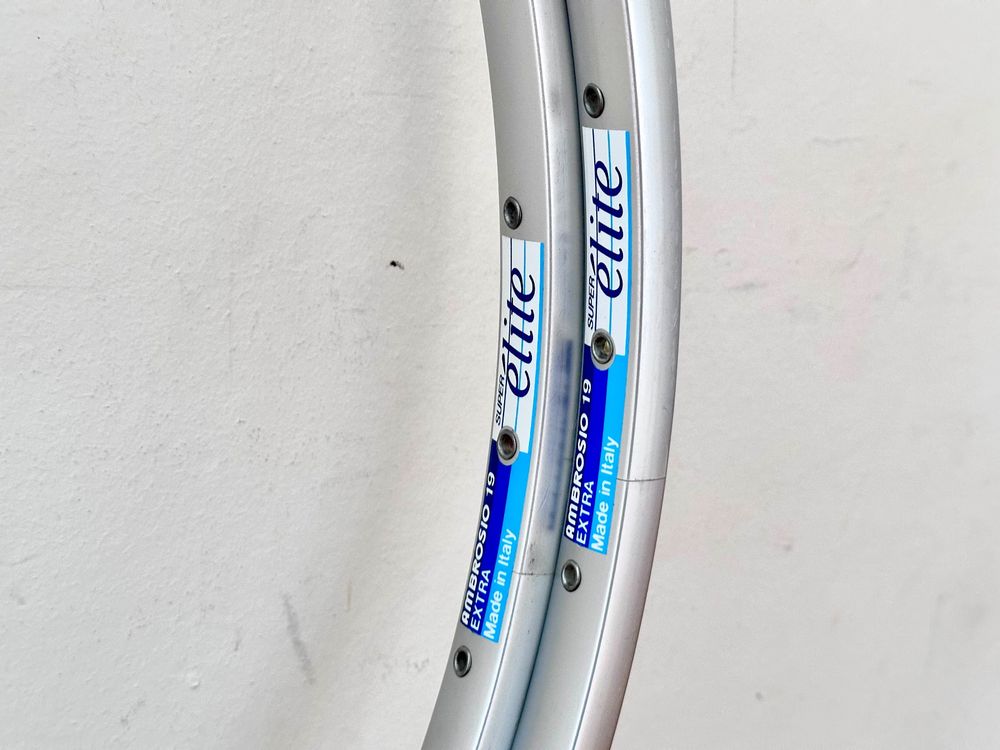 AMBROSIO 19 EXTRA SUPER élite Clincher Felgen Set 36 H NOS | Kaufen auf ...