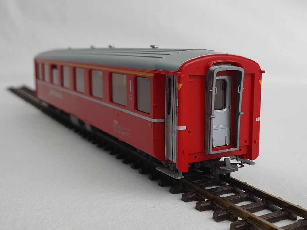 Bemo 3252 132 RhB A1242 EW I Refit 1.Kl. neuwertig, OVP (Gebraucht) in ...